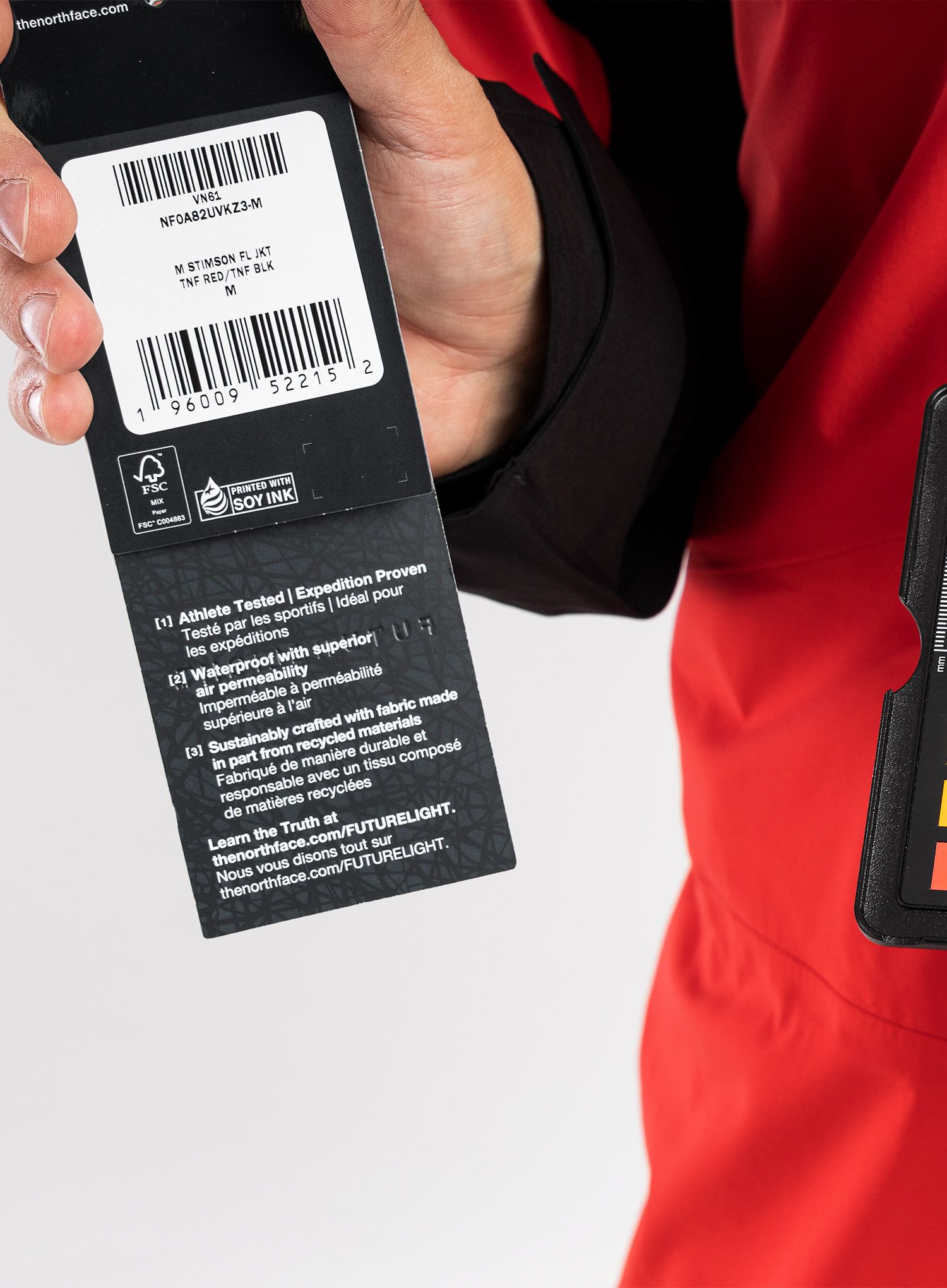 Jacke Herren The North Face Summit Stimson FUTURELIGHT Jacket - tnf red ...