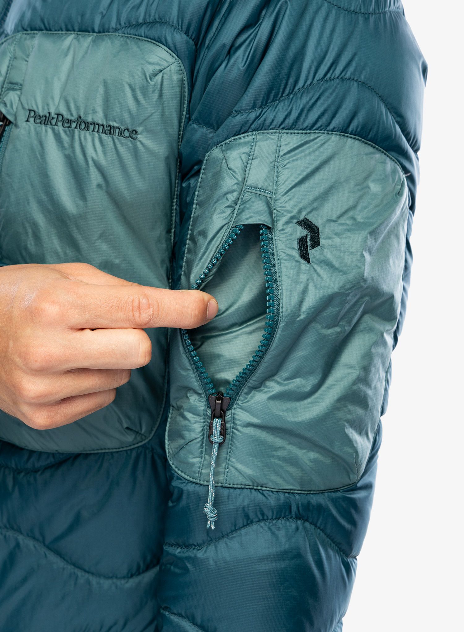 Daunenjacke Peak Performance Helium Utility Down Hood Jacket - infinity ...