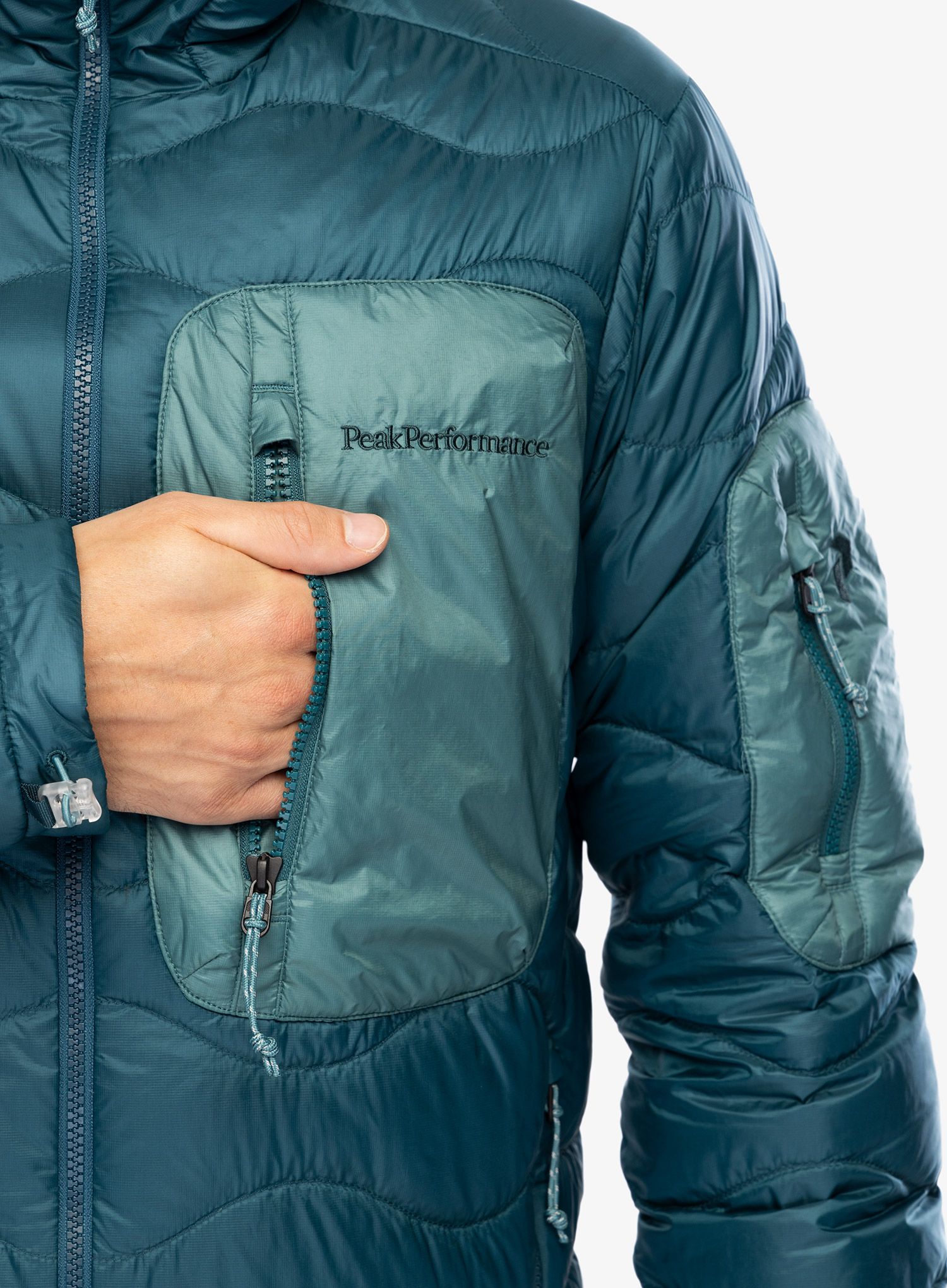 Daunenjacke Peak Performance Helium Utility Down Hood Jacket - infinity ...